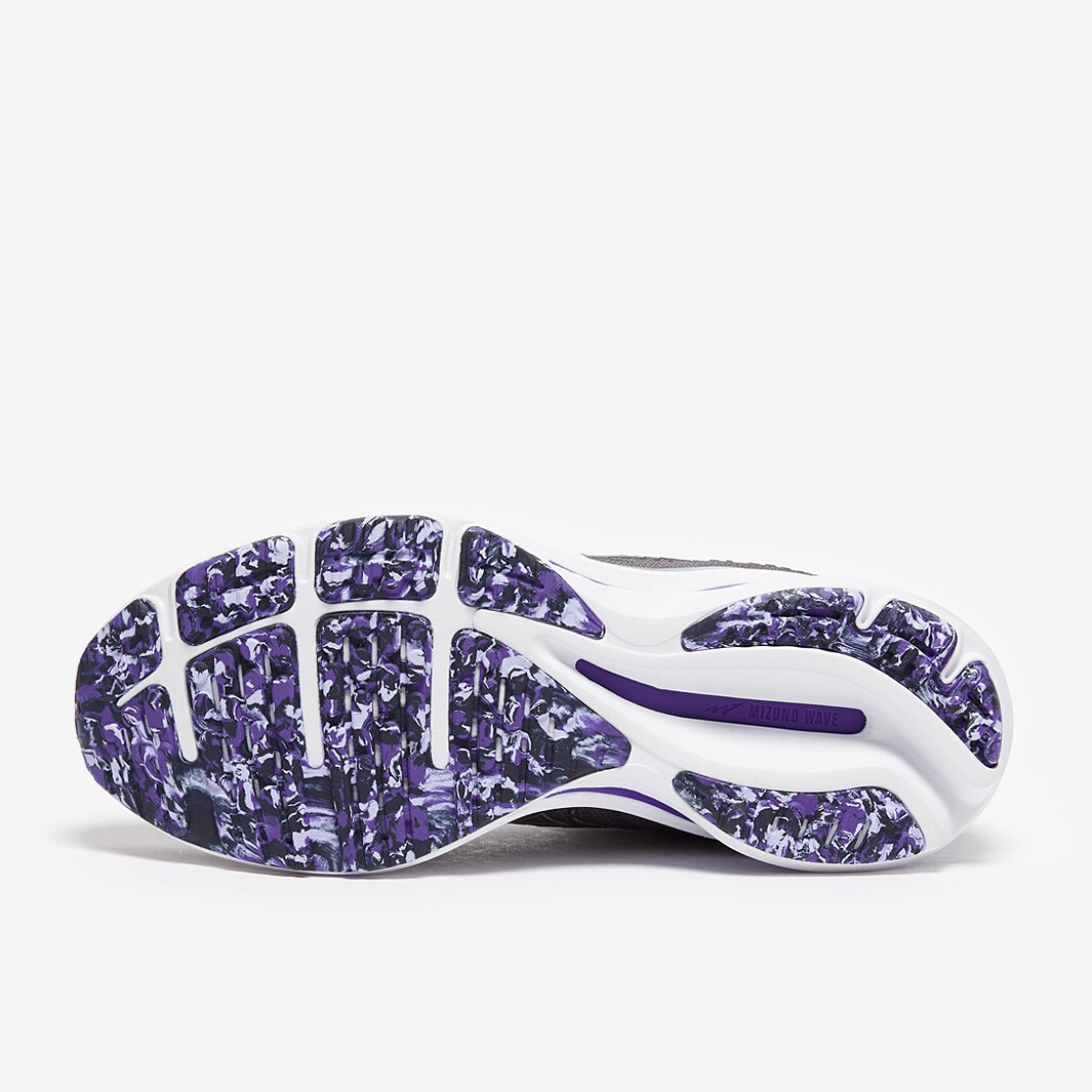Mizuno Wave Rider 25 - Obsidian / 10077C / Violet Blue - Mens Shoes ...