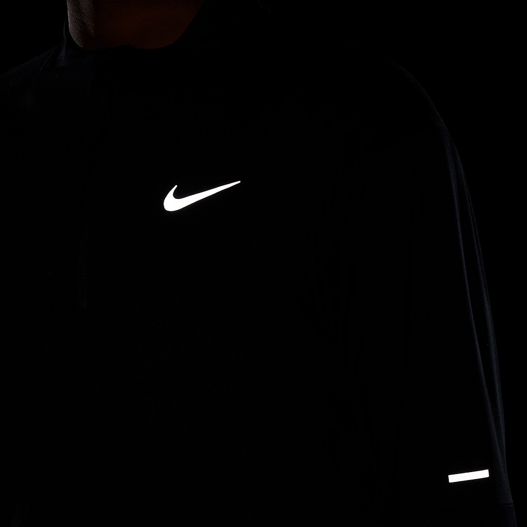 Nike Dri-FIT Element Half Zip Top - Black/Reflective Silv - Mens Clothing