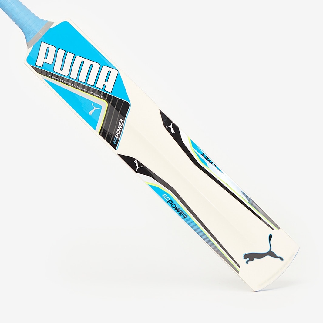 Puma evoPOWER 4 Cricket Bat - Blue/ Black/ White - Cricket Bats