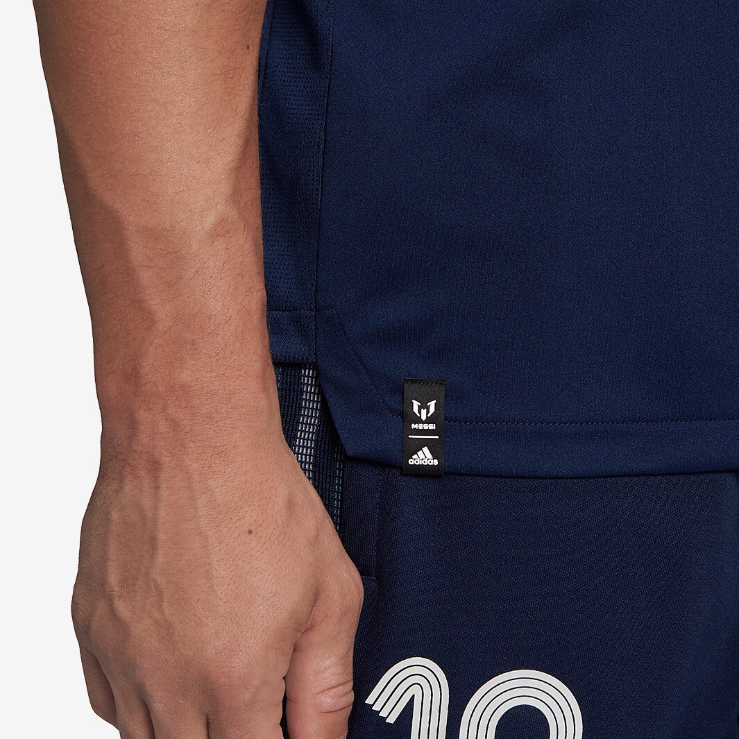 adidas Messi Shirt - Night Indigo - Mens Replica