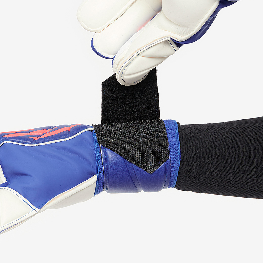 adidas Predator Match - Hi-Res Blue /Turbo/White - Mens GK Gloves