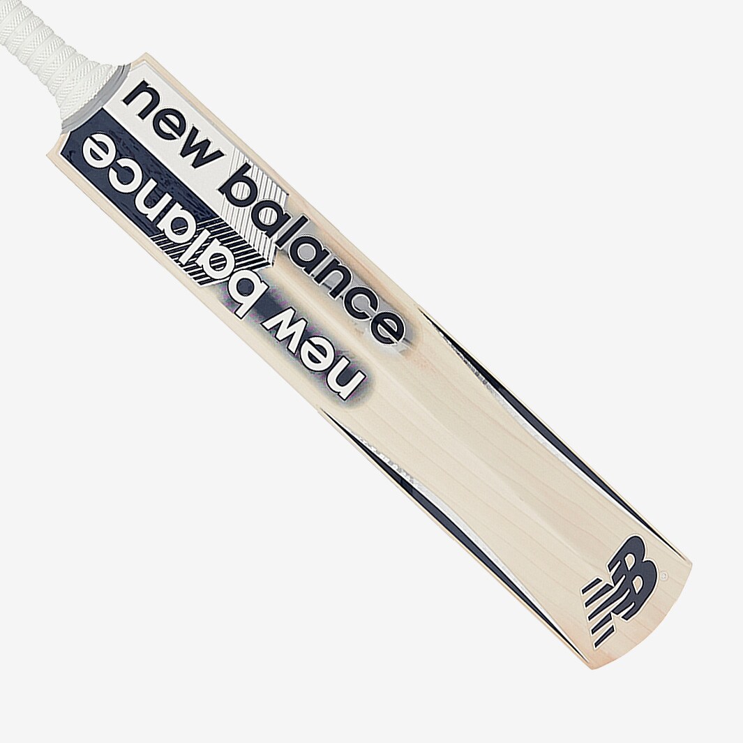 New Balance Heritage Junior Cricket Bat - White/Blue - Junior Cricket ...