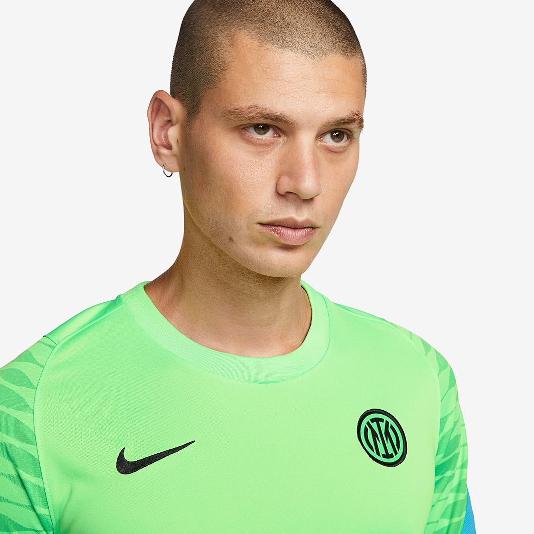 Top Nike Inter Milano 21/22 Dri-FIT Strike Maniche Corte - Verde Strike ...
