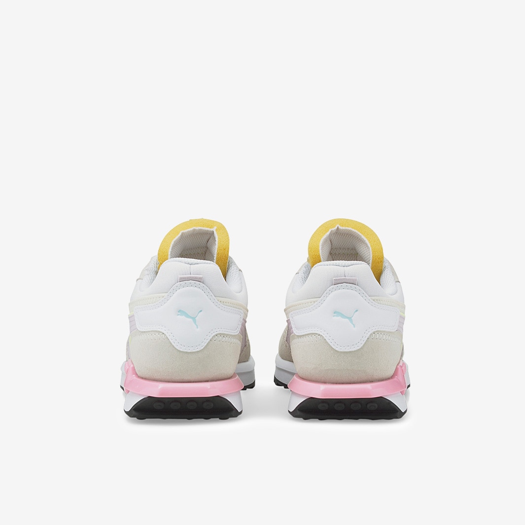 Puma Womens City Rider - Marshmallow-Puma White-Lavender Fog - Trainers ...