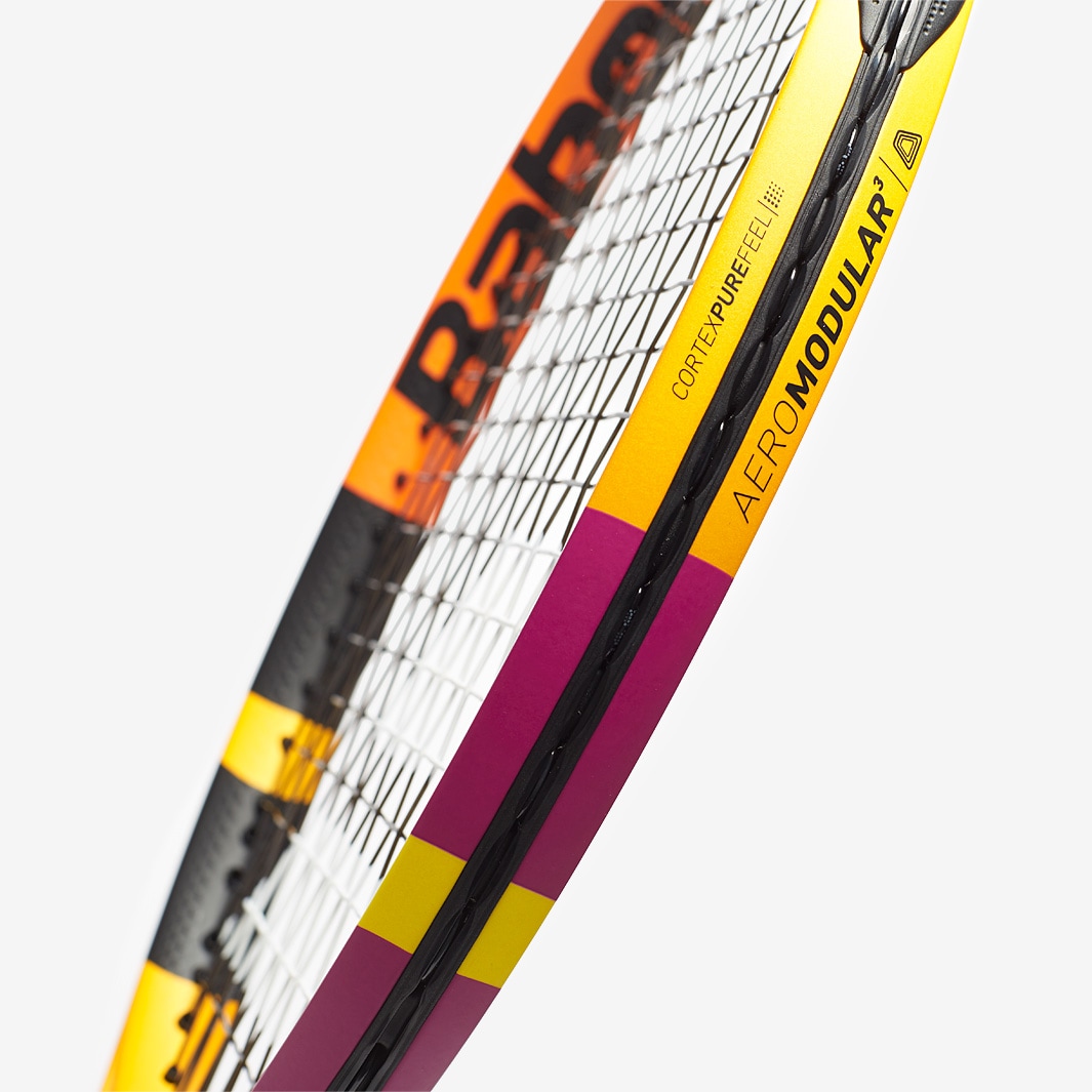 Babolat Pure Aero Rafa Lite - Yellow/Orange/Purple - Mens Rackets
