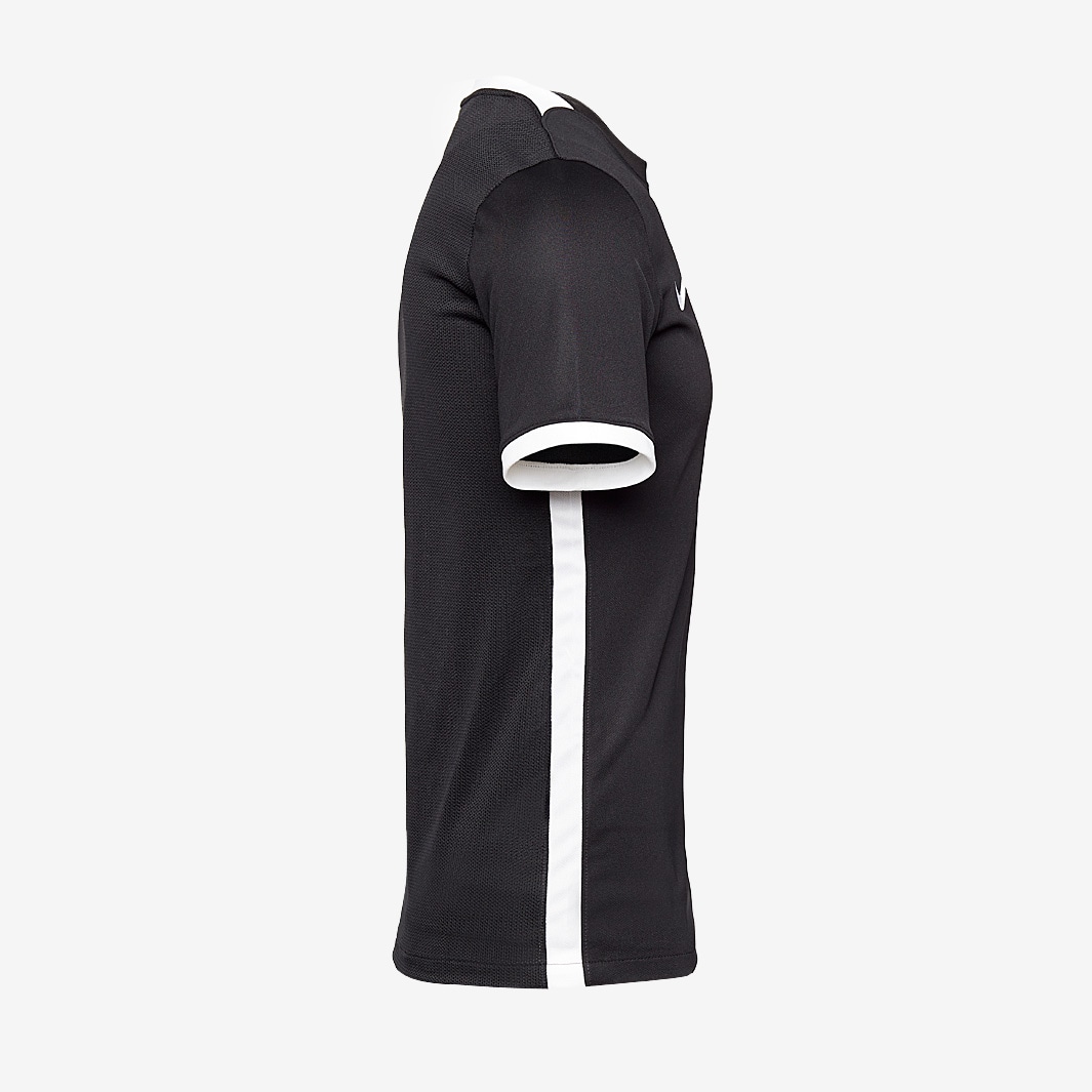 Nike Dri-Fit Challenge IV SS Shirt - Black/White - Mens Football ...