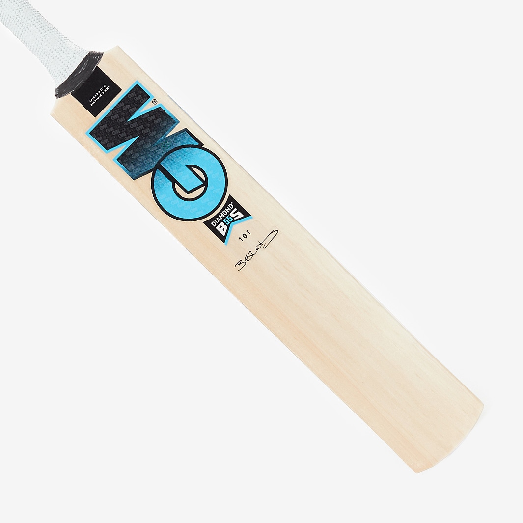 Gunn & Moore Diamond 101 Junior Kashmir Willow Bat - Blue/Black ...