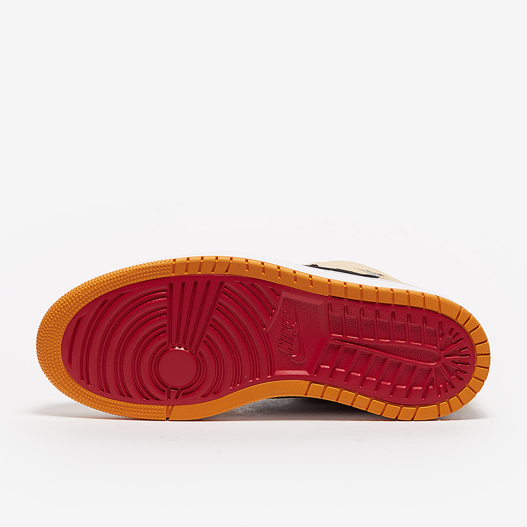 Air Jordan 1 Zoom Comfort - Bianco Onyx/Rosso Cardinale/Nero - Scarpe ...