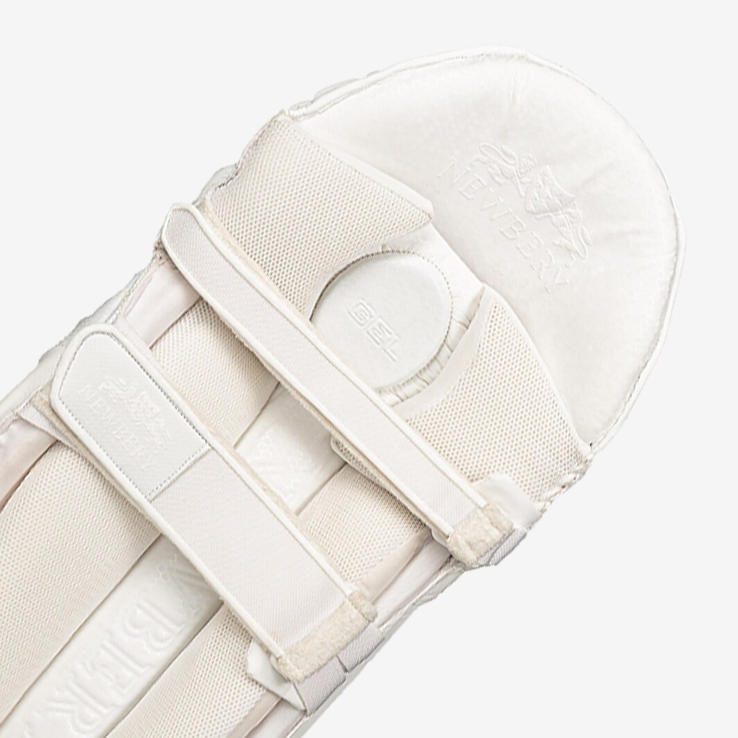 Newbery SPS Elite LH Batting Pads - White - Batting Equipment