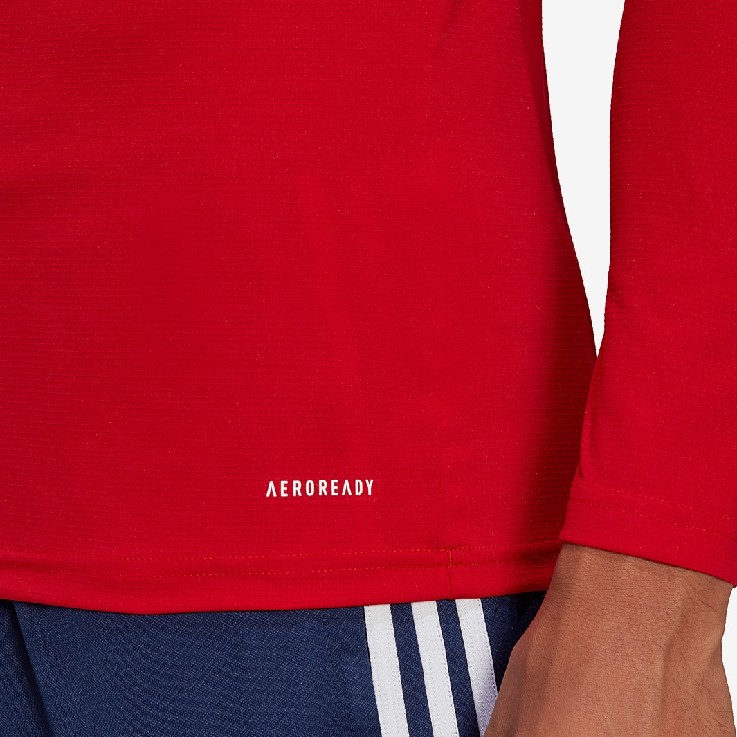 adidas Team Base Tee 21 - Team Power Red - Mens Base Layer