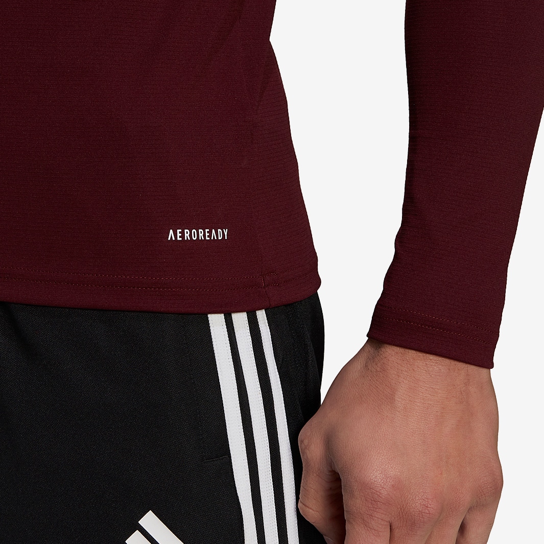 adidas Team Base Tee 21 - Team Maroon - Mens Base Layer