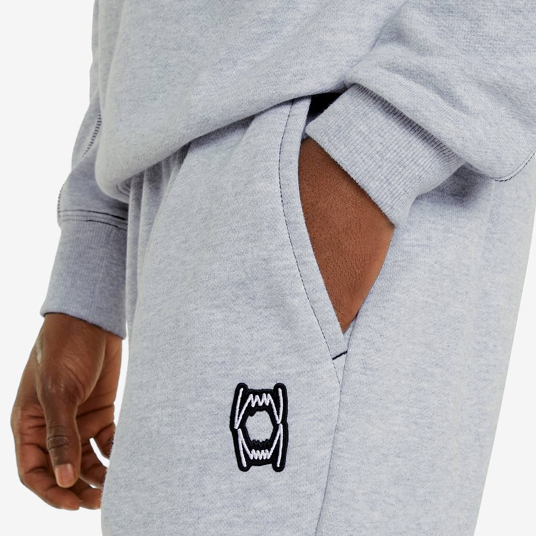 Puma Pivot Pant EMB - Light Grey Heather - Mens Clothing
