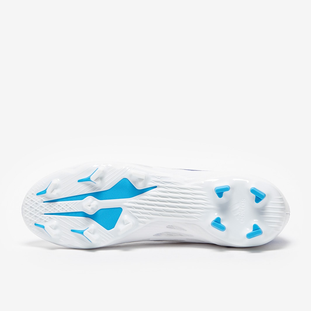 adidas X Speedflow.3 FG - Blanco/Legacy Índigo/Hi-Res Azul - Botas para ...