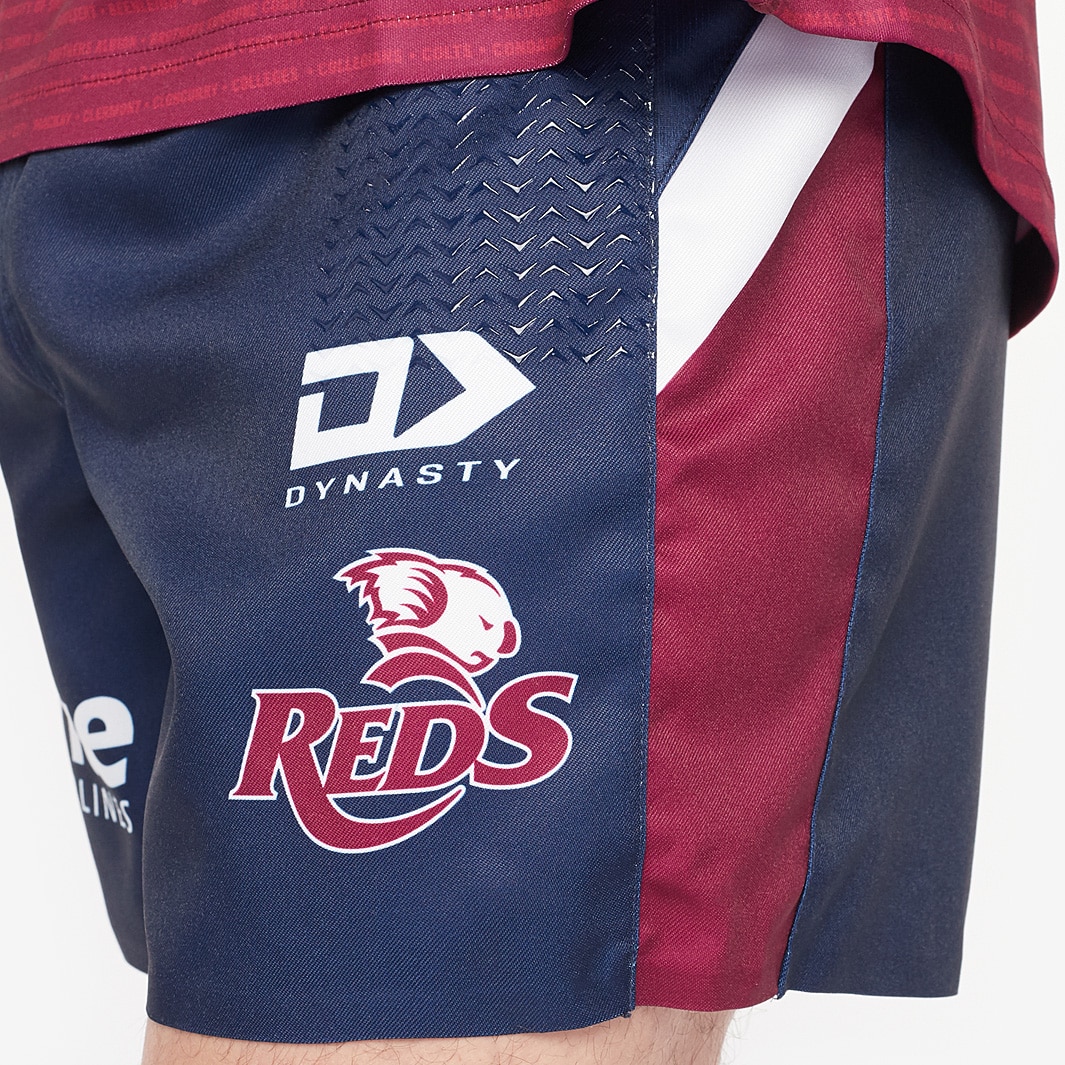 Dynasty Queensland Reds 2022 Home Shorts - Navy - Mens Replica | Pro ...