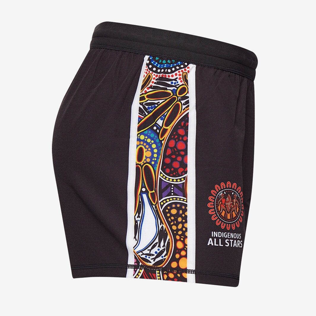 Classic Indigenous All Stars 2022 Match Shorts - Multi - Mens Replica