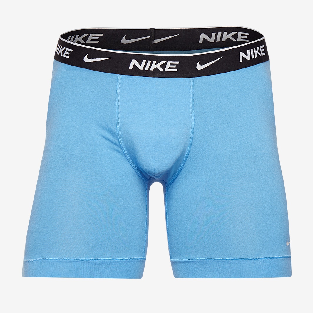 Nike Boxer Brief 3 Pack - Swoosh Print/Grey/University Blue - Mens ...