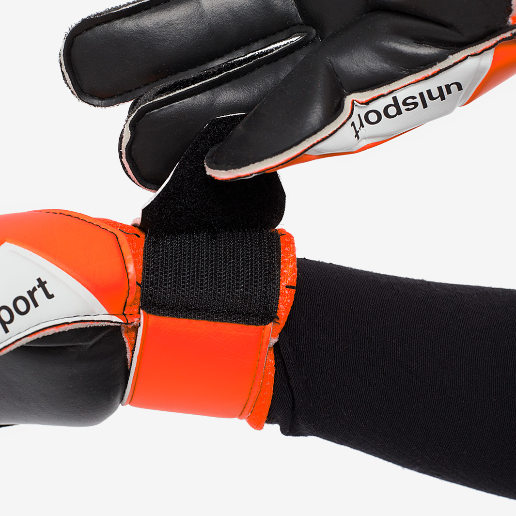 Uhlsport Starter Resist - Fluo Orange/White/Black - Mens GK Gloves