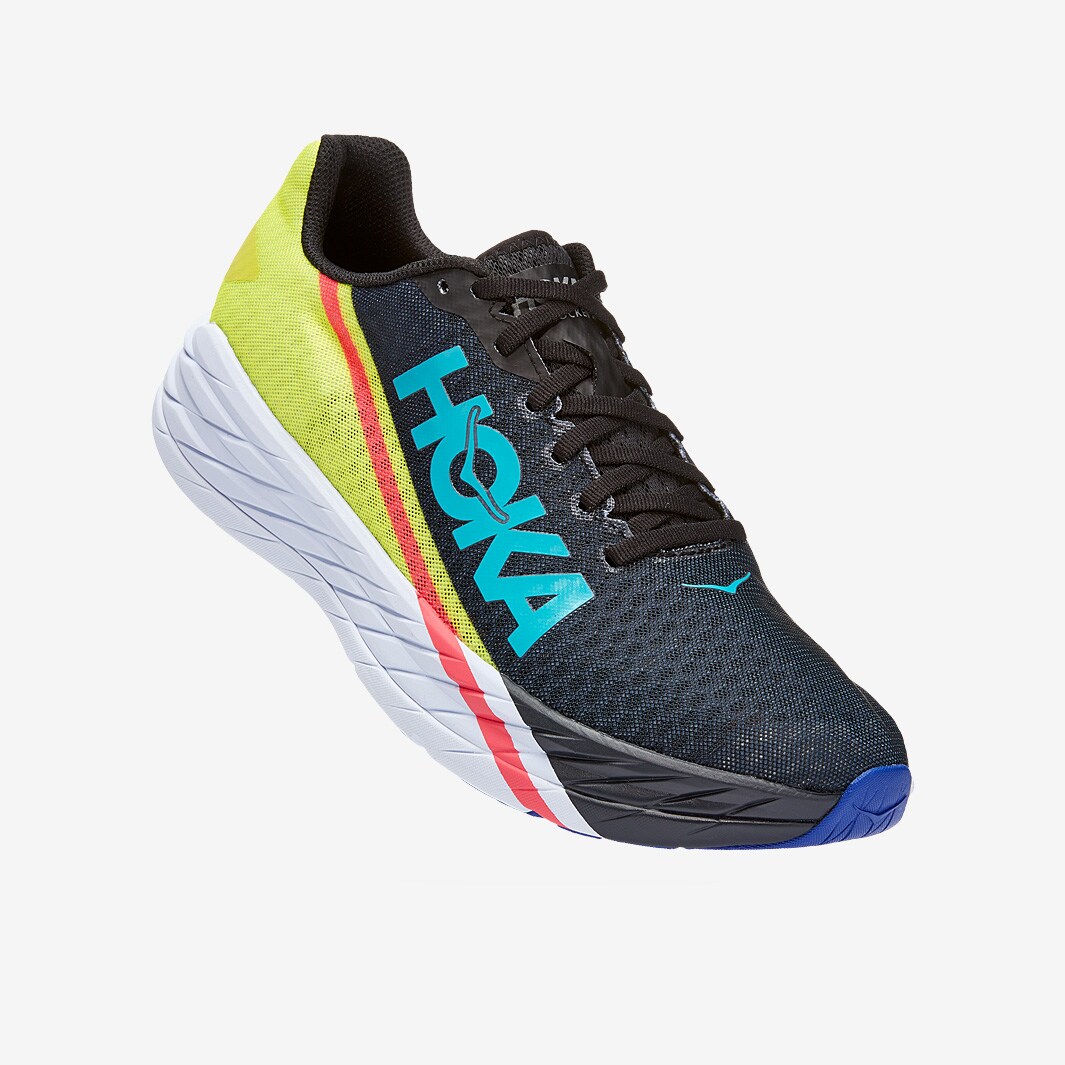 Hoka Rocket X - Black/Evening Primrose - Mens Shoes | Pro:Direct Soccer