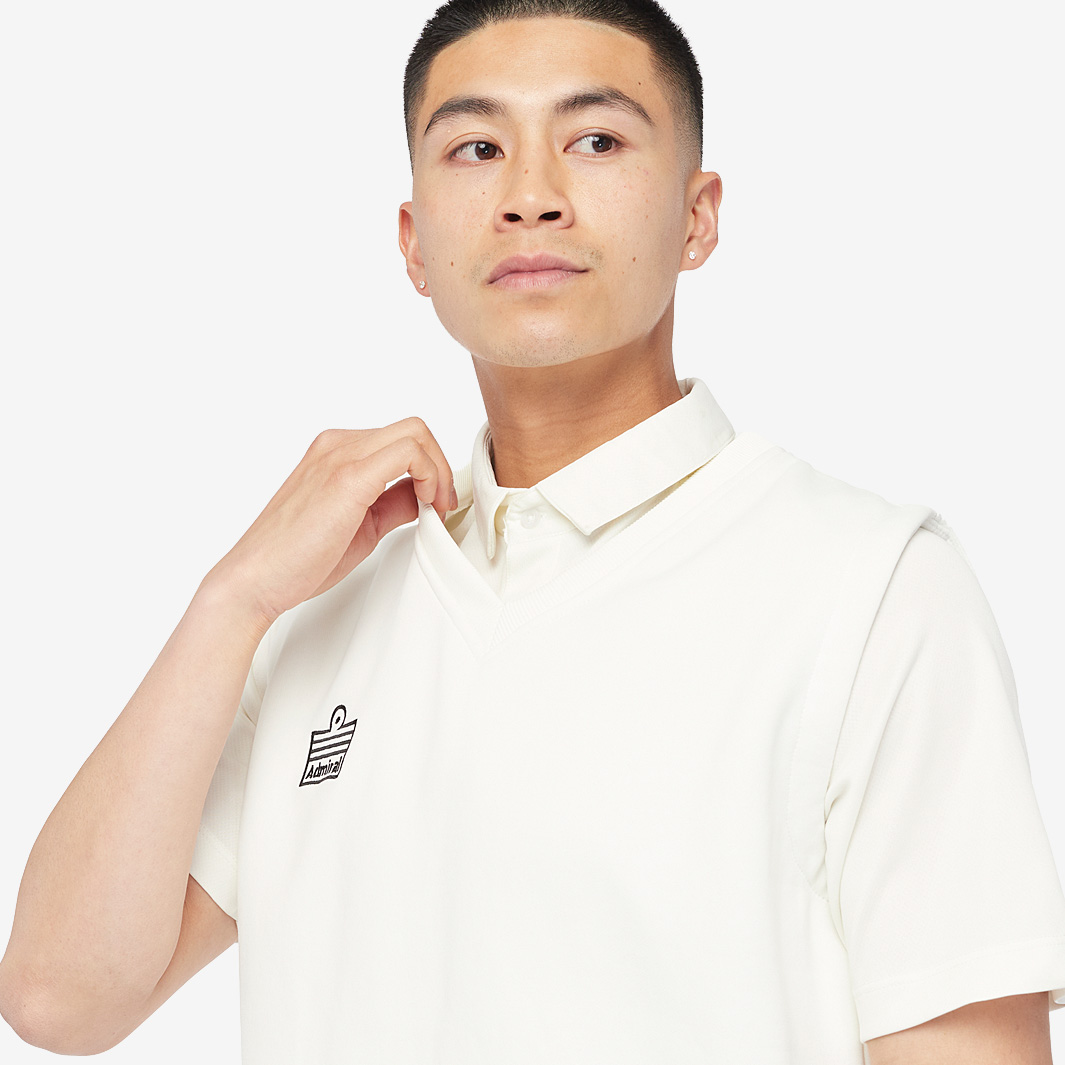 Admiral Slipover - White - Mens Clothing