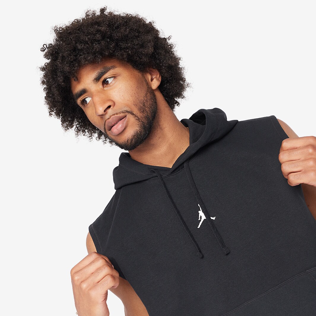 Air jordan sleeveless hoodie store