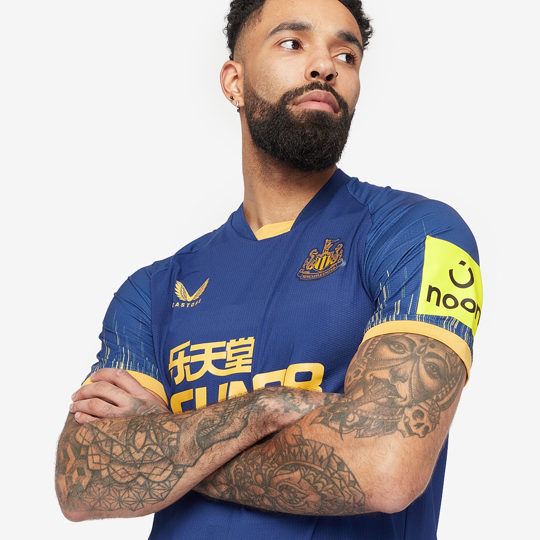 Castore Newcastle United 22/23 Pro Away Shirt - Peacoat Navy - Mens ...