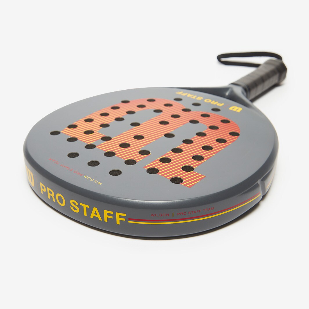 Wilson Pro Staff V2 Team - Grey/Red/Yellow - Adult Padel Rackets