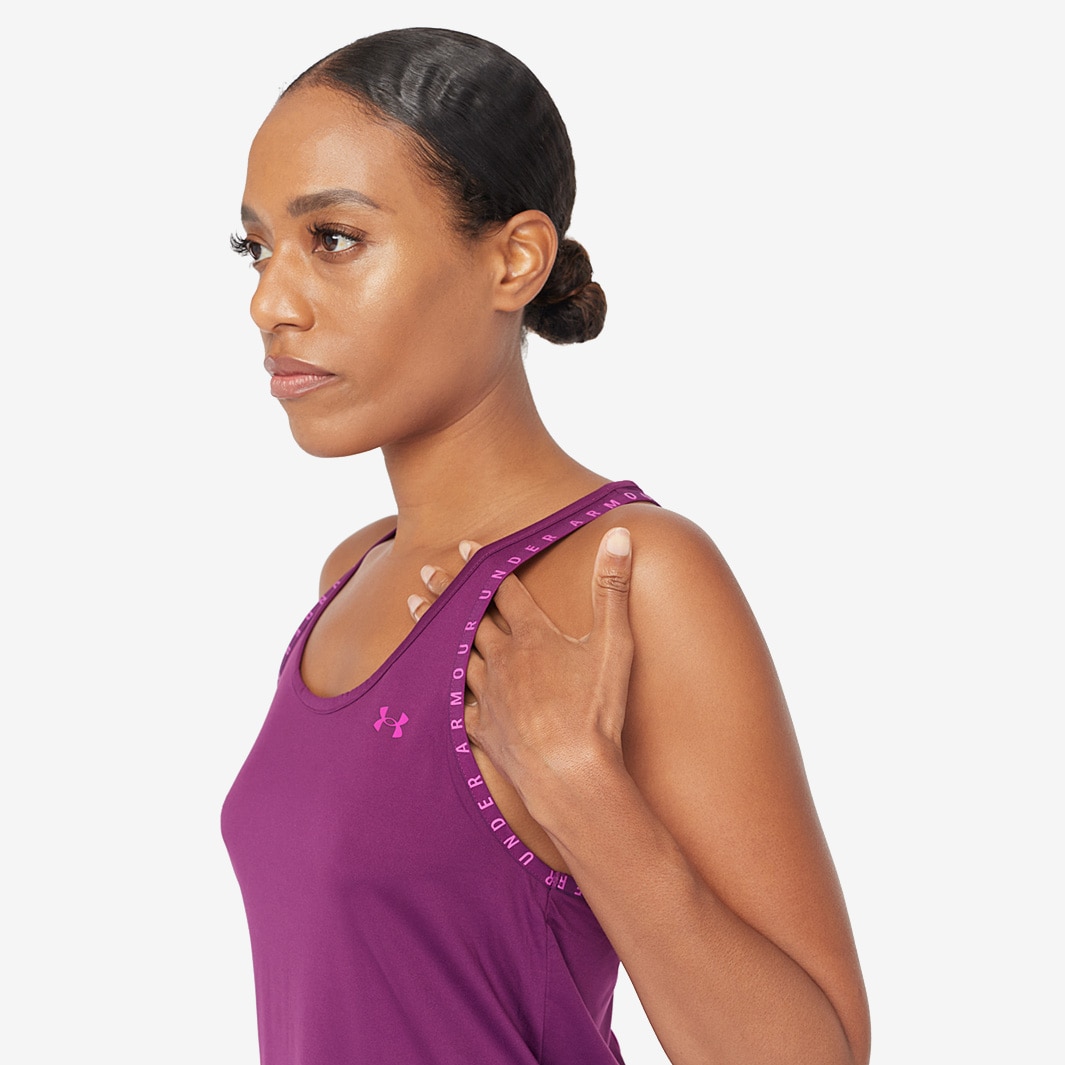 Under Armour Womens Knockout Tank - Rivalry/Strobe - Womens Clothing