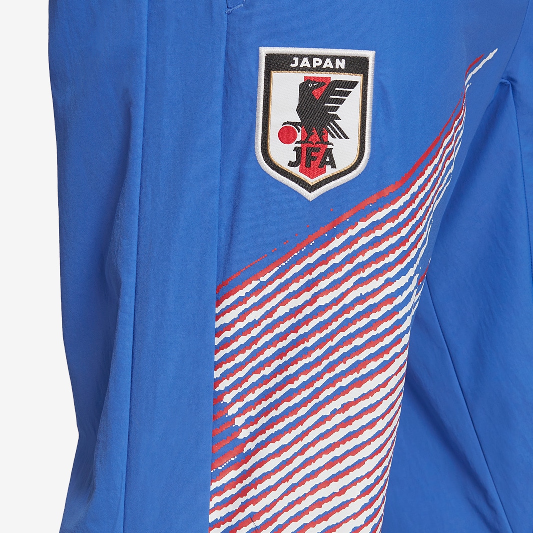 adidas Japan 2022 Travel Pant - Hi-Res Blue S18 - Mens Replica
