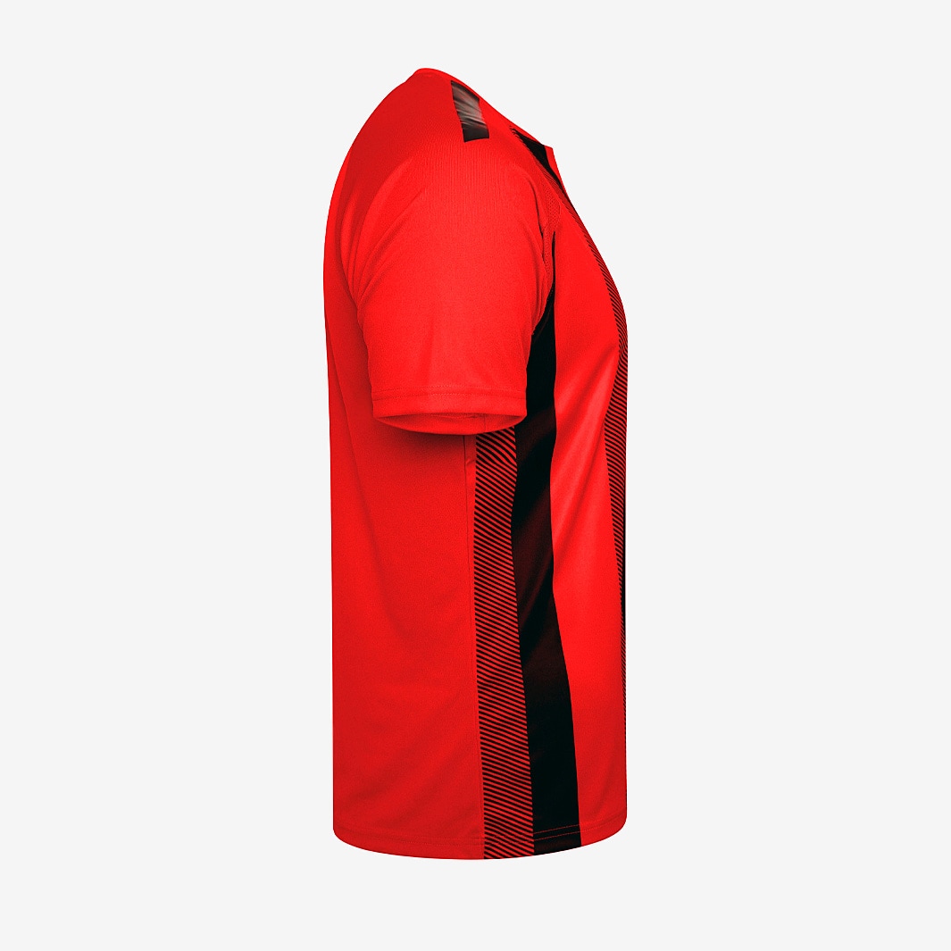 Puma Junior Team Liga Striped SS Shirt - Red/Black - Junior Football ...