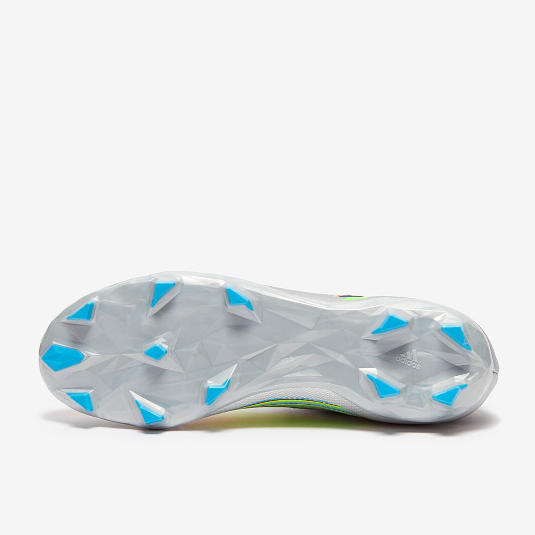 adidas Predator Edge.3 FG - Silver Metallic/Core Black/Solar Yellow ...