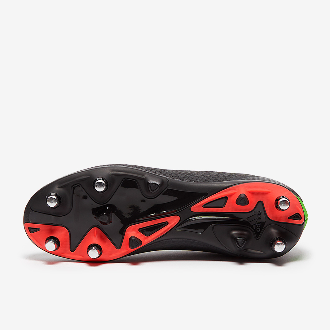 adidas X Speedportal.3 SG para niños - Negro/Rojo/Solar Verde - Terreno ...