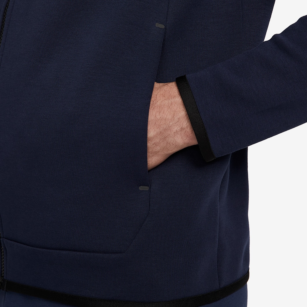 Nike FC Barcelona 22/23 NSW Tech Fleece Hoodie - Obsidian/Signal Blue ...