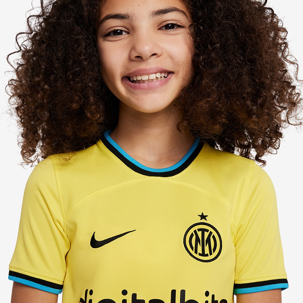 Nike Inter Milan 22/23 Kids Dri-Fit Stadium SS Third Shirt - Vibrant ...