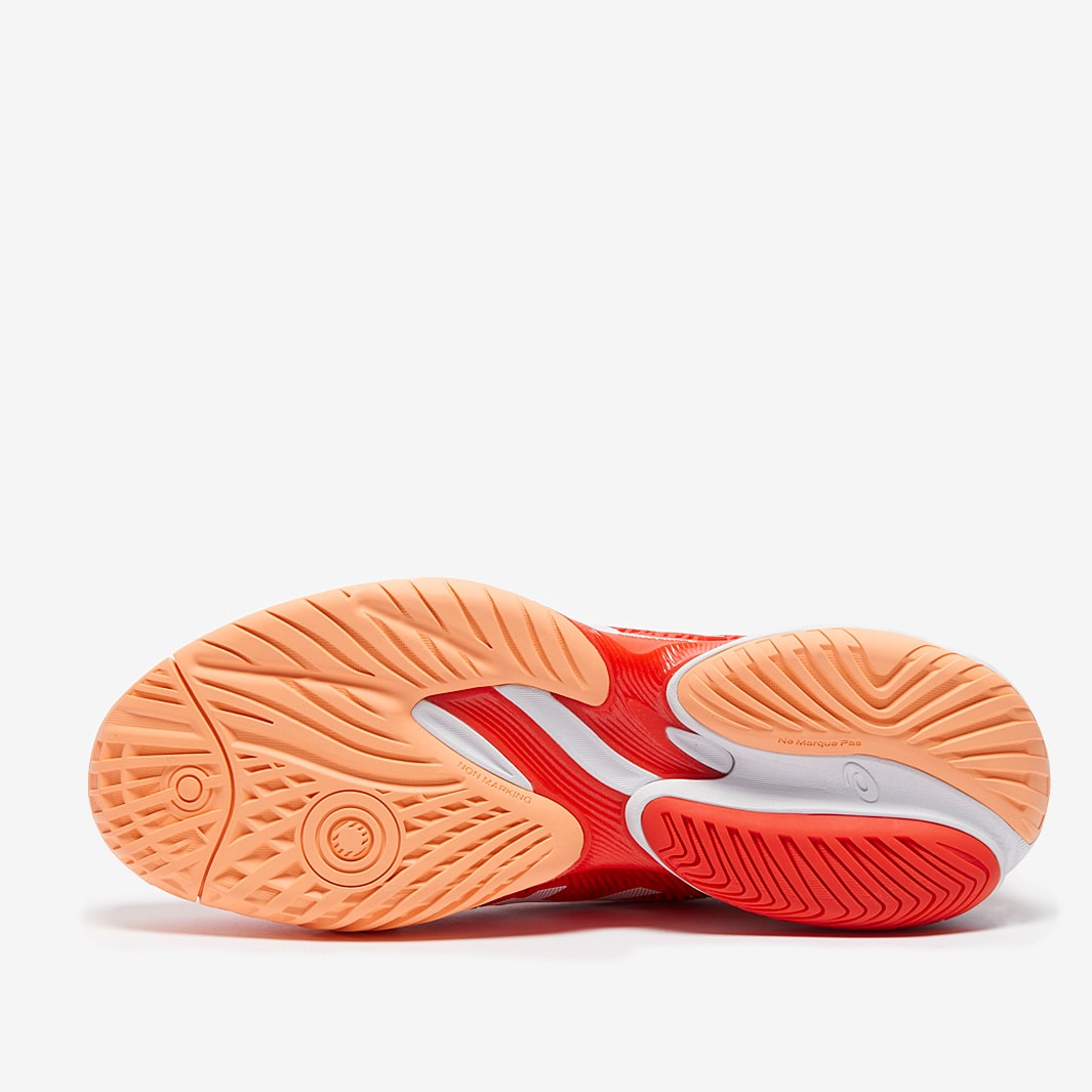 Asics Court FF 3 Novak - Fiery Red/White - Mens Shoes | Pro:Direct Tennis