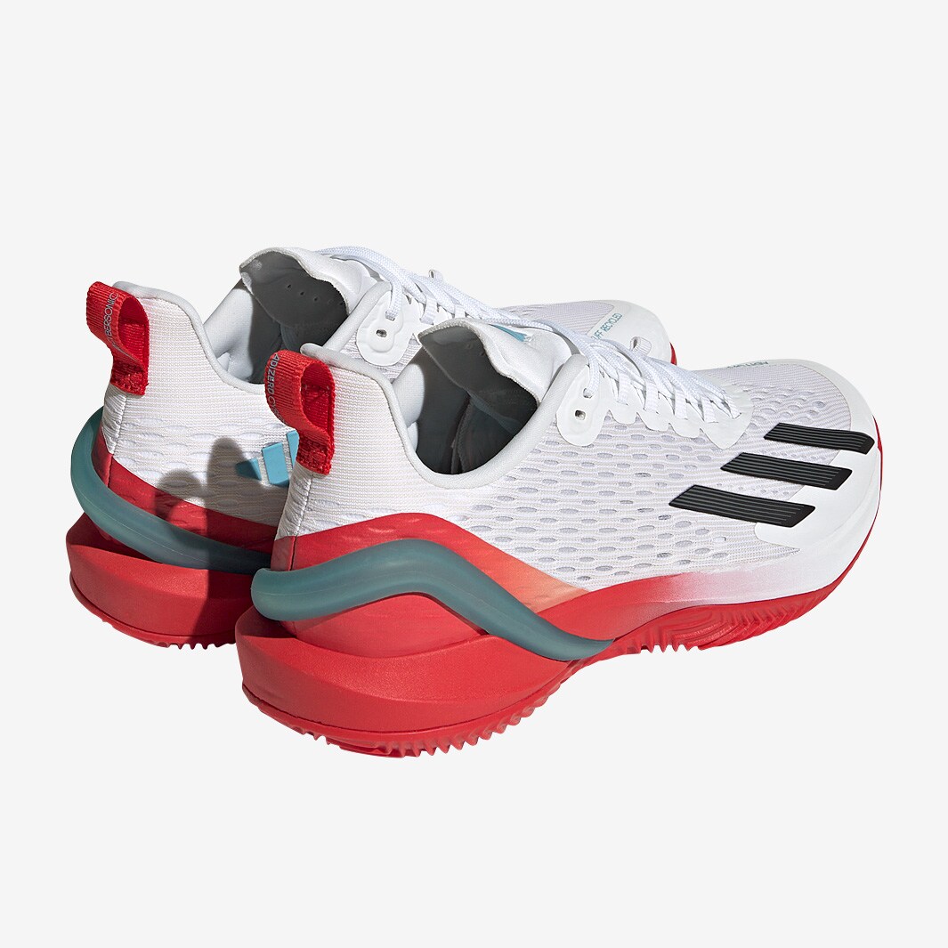 adidas adizero Cybersonic Clay - Ftwr White/Core Black/Preloved Blue ...