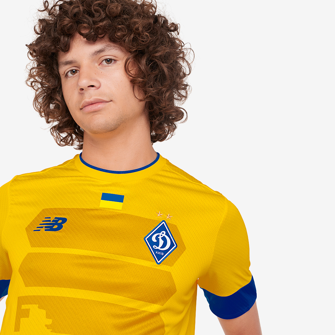 New Balance FC Dynamo Kyiv SS Third Shirt - Black - Mens Replica