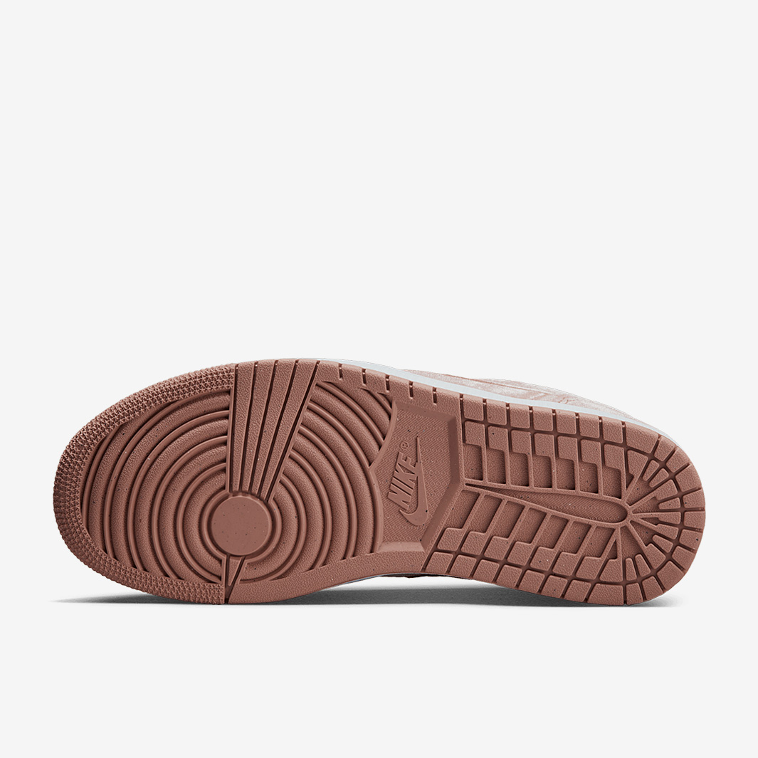 Womens Air Jordan 1 Low SE - Rust Pink/Rust Pink/White - Womens Shoes