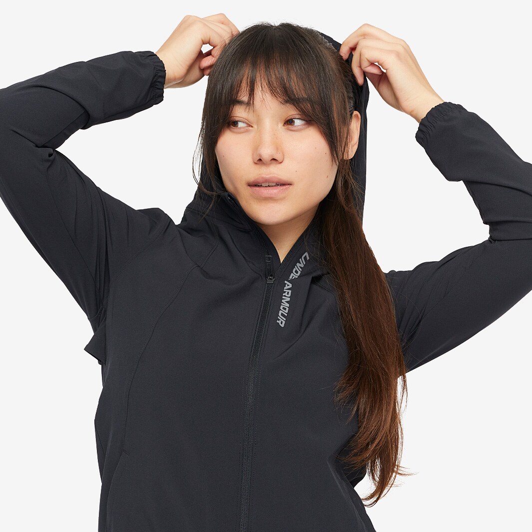 Under Armour Womens OutRun the Storm Jacket - Black/Reflective ...