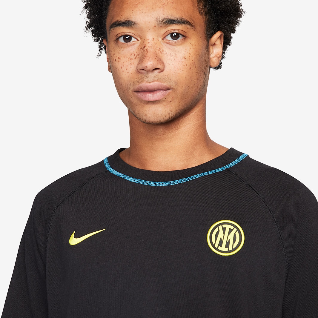 Top Nike Inter Milan FC 22/23 Champions League Maniche Corte Travel ...