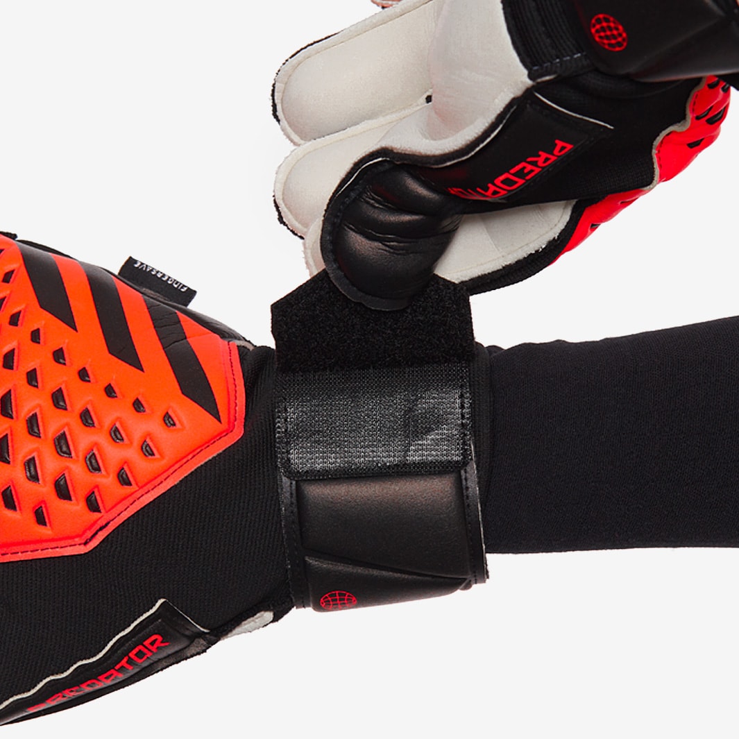 adidas Predator GL Match FS - Solar Orange/Black/Black - Mens GK Gloves ...