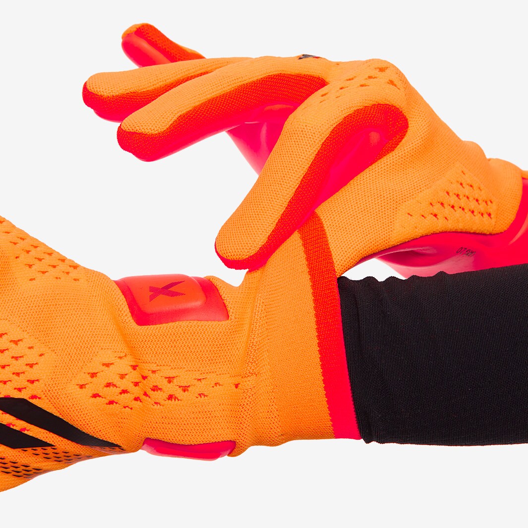 adidas X GL Pro - Solar Gold/Black/Solar Orange - Mens GK Gloves | Pro ...