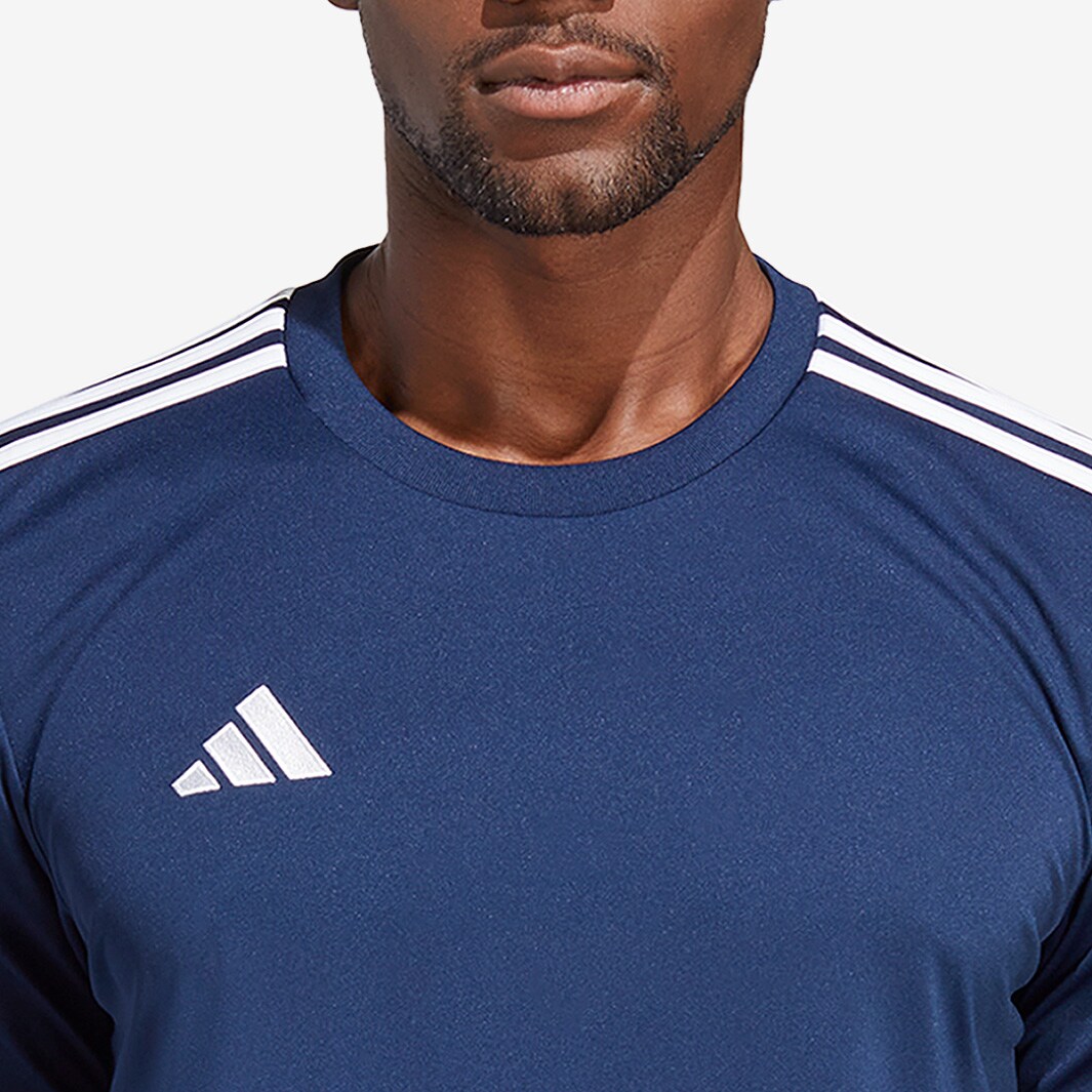 adidas Tiro 23 Club SS Training Shirt - Team Navy Blue 2/White - Mens ...
