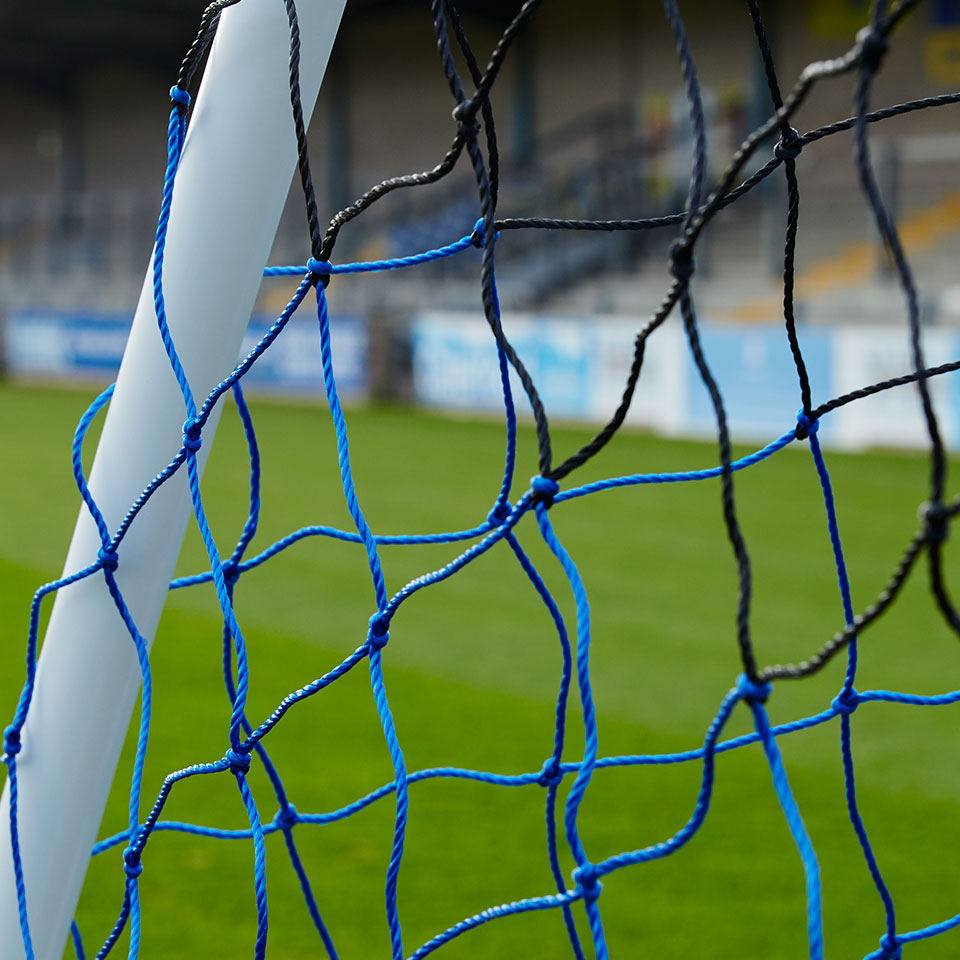 Pro Direct - Diamond - Goal Nets - Flat Rung - Nets - Blue / Black