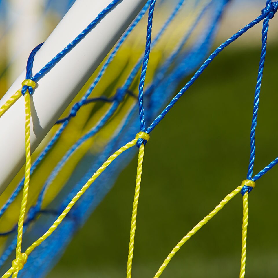 Pro Direct - Diamond - Goal Nets - Flat Rung - Nets - Blue / Yellow ...