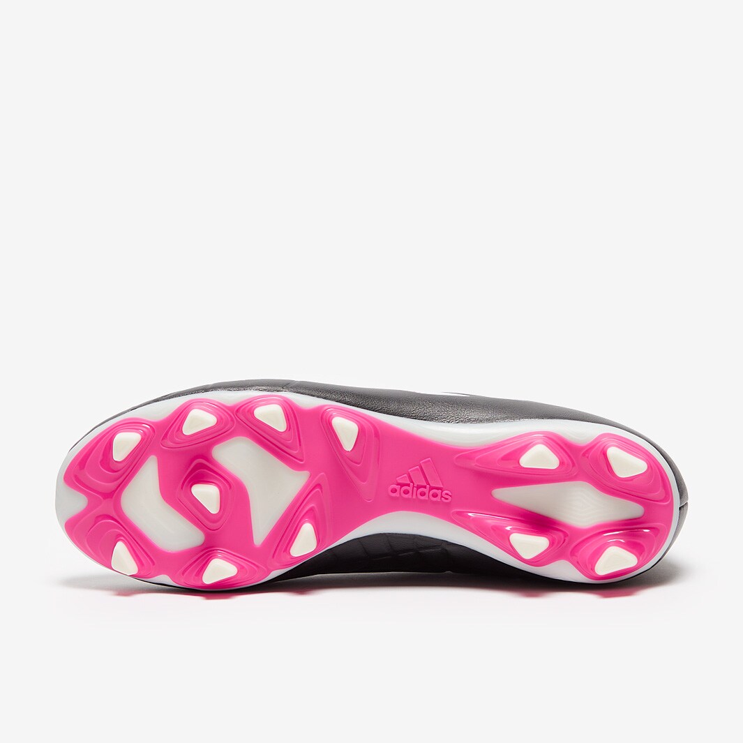 adidas Copa Pure.4 FG - Core Black/Zero Met./Team Shock Pink - Mens ...