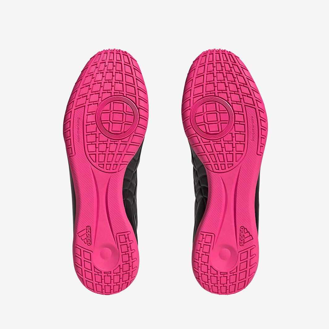 adidas Copa Pure.4 IN - Core Black/Zero Met./Team Shock Pink - Mens ...