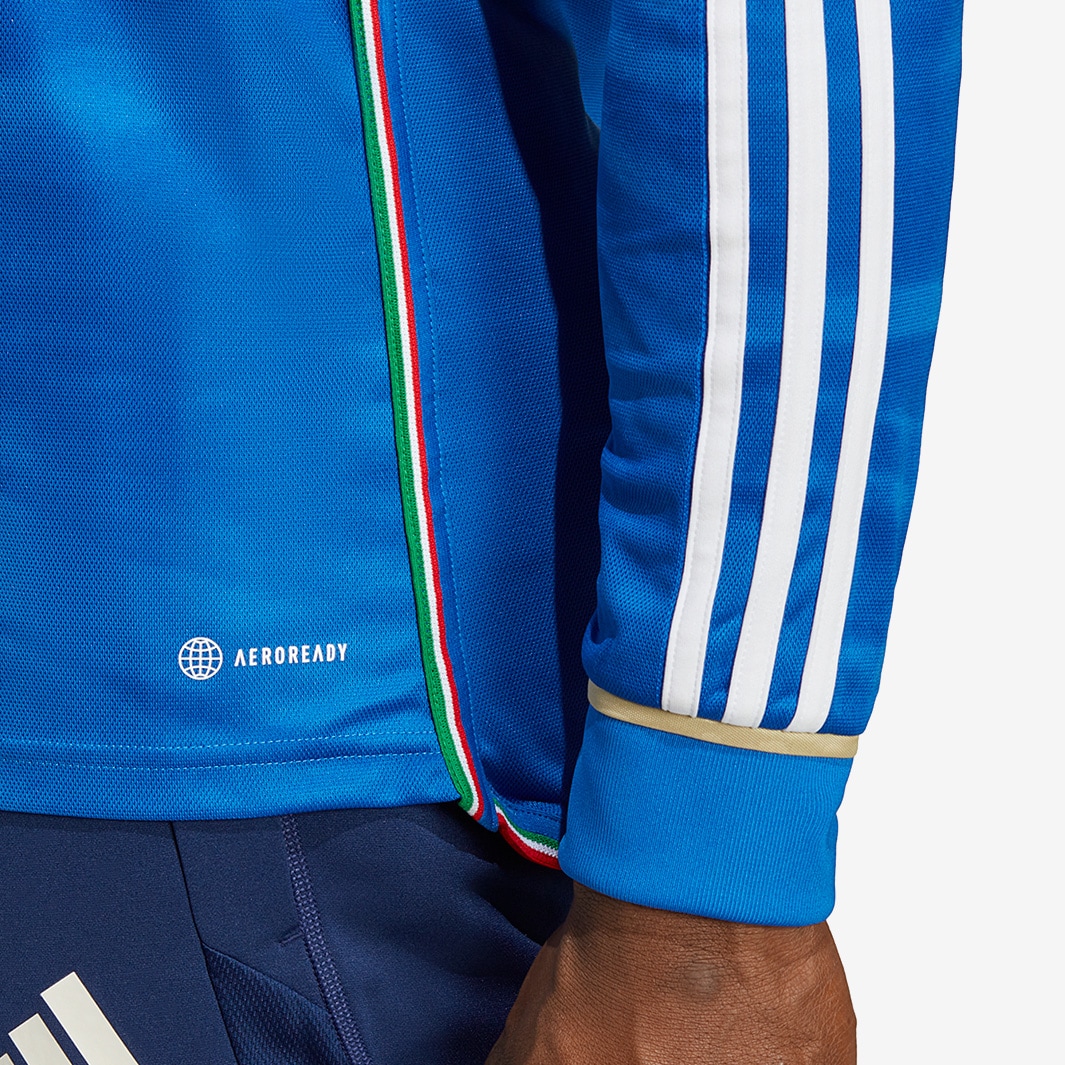 Maglia adidas Italia 2023 Primo Kit Maniche Lunghe - Blu ...