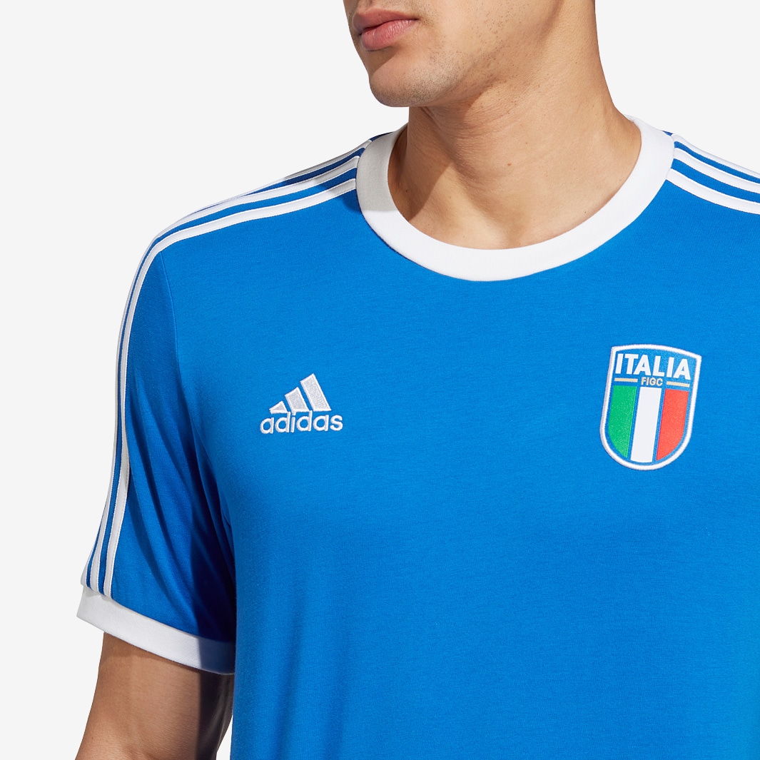 adidas Italien 2023 DNA 3S T-Shirt - Blau - Herren Fanbekleidung | Pro ...