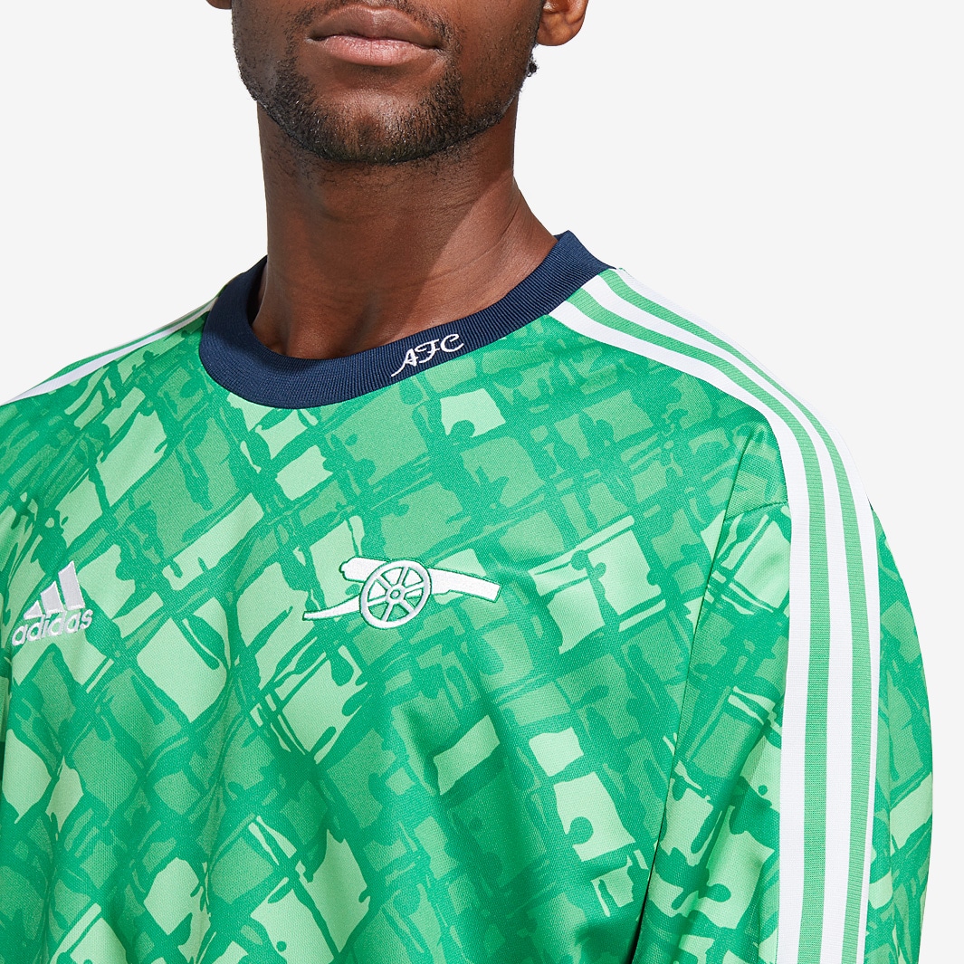 Arsenal FC GK Icon Shirt - Green - Mens Replica | Pro:Direct Basketball