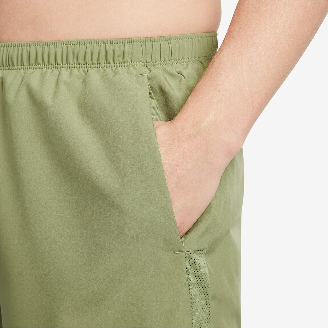 Nike Dri-FIT Challenger Running Shorts - Alligator/Bright Crimson ...